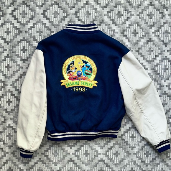 Sesame Street | Jackets & Coats | Vintage 998 Sesame Street Snap Up ...
